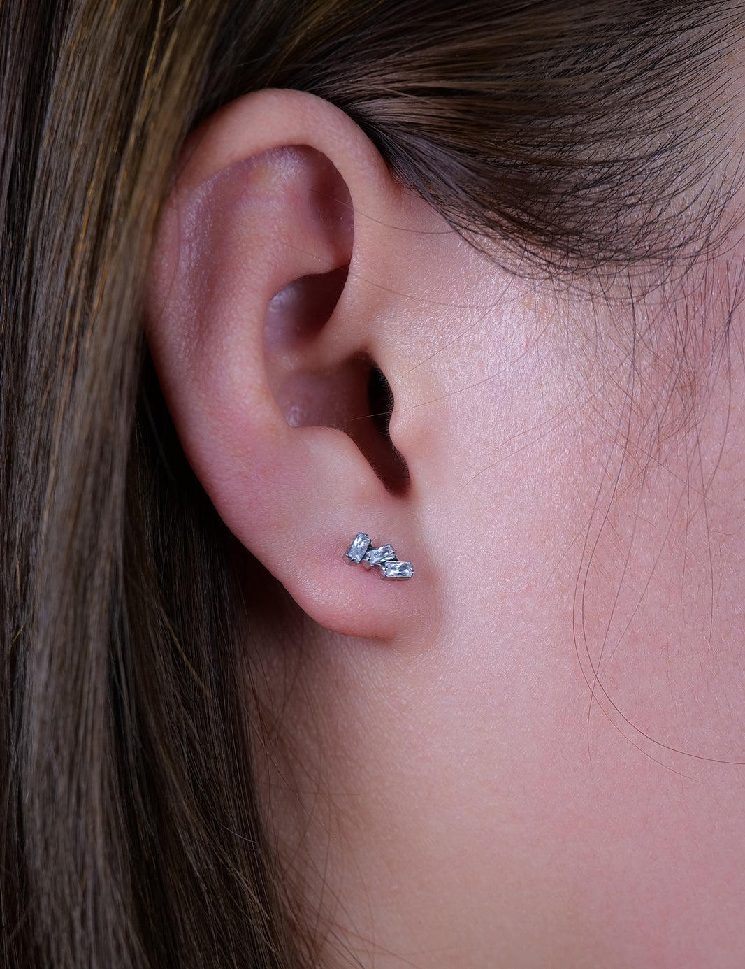 Titanium Internal Thread FlatBack Earrings – Limerencia Titanium Earrings